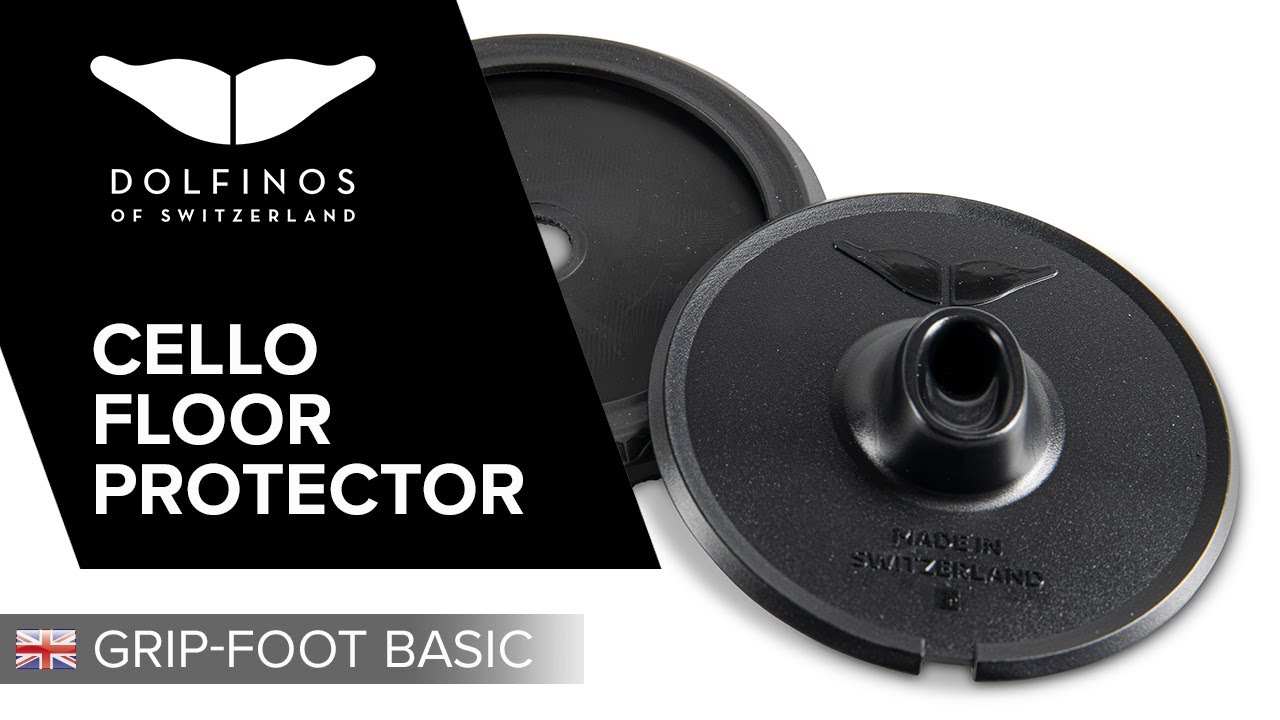 FEATURES 🇬🇧 Dolfinos Floor Protector Cello Grip-Foot Basic - YouTube