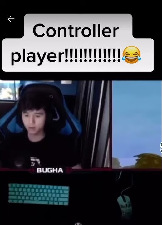 Bugha mimics controller player - YouTube