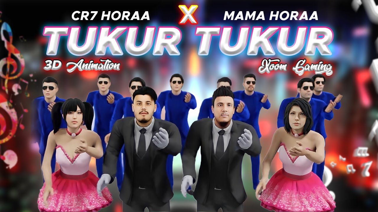 Cr7 Horaa X Mama Horaa - Tukur Tukur - 3D Animation - YouTube