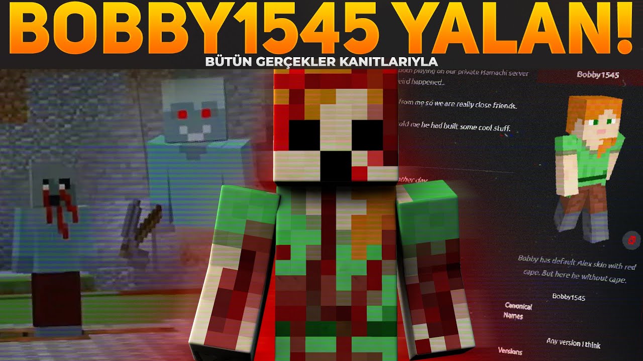 Bobby1545 GERÇEK DEĞİL | Her Şeyi Anlatıyorum! - YouTube