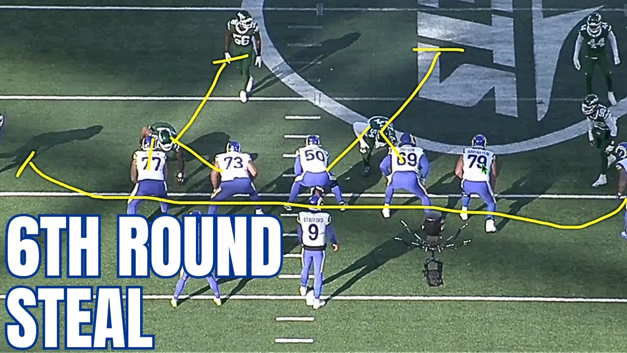 Rams Rookie Beaux Limmer Is Looking A Huge Steal | Film Review - YouTube