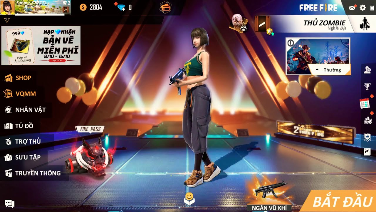 Chơi thử Free Fire #1 - YouTube