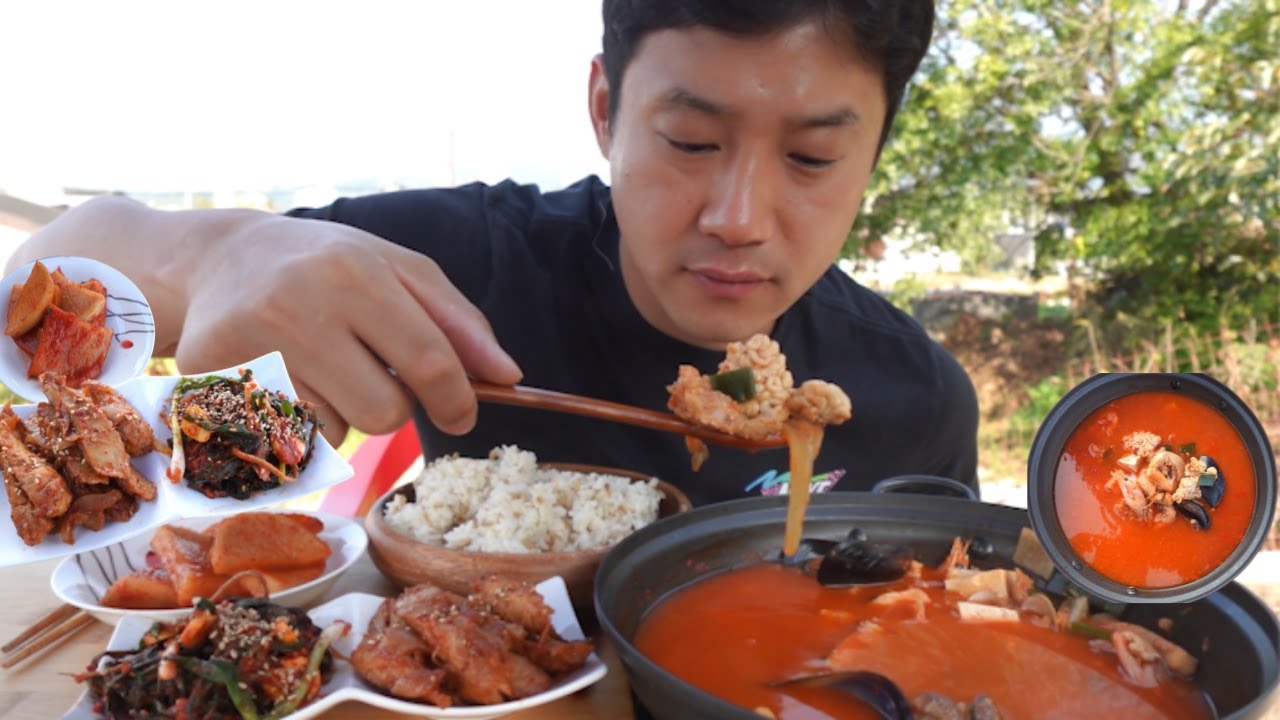 분명반찬을해놓고갔는데?🫦알탕먹방!!!(Al-tang mukbang!!!)1080p60 - YouTube