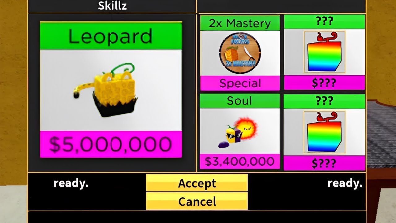 What Do People Trade For Leopard Fruit? Trading Leopard Fruit in Blox ...