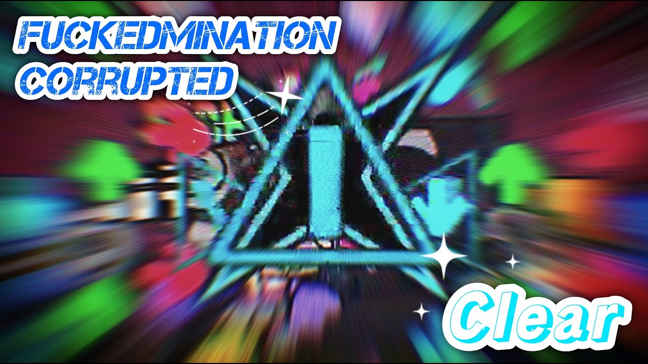 Fuckedmination Corrupted Clear | 2nd Pass In World | FNF VS QT F*CKED ...