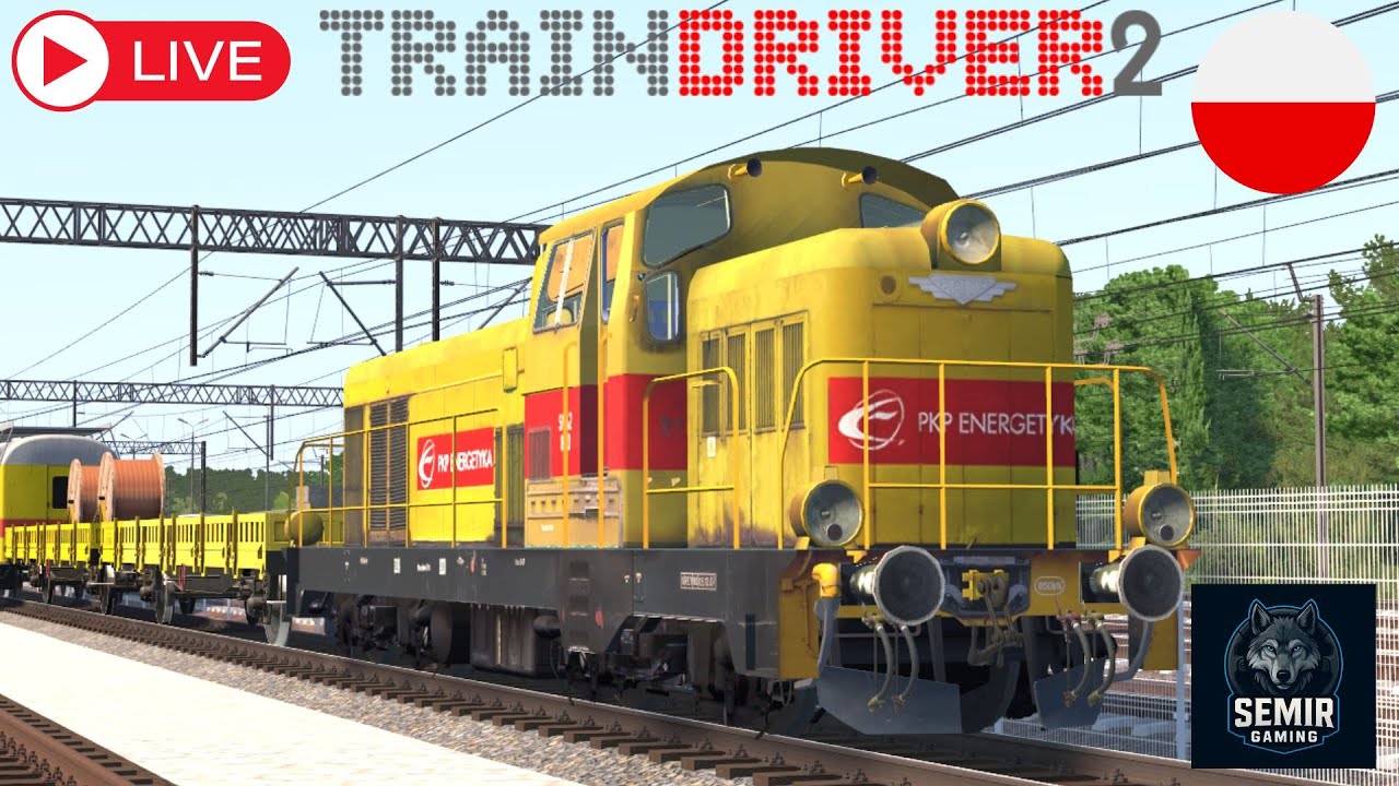 🔴Sieciowym PKP Energetyka po sceneriach w Train Driver 2 #TrainDriver2 [LIVE]🔴 - YouTube