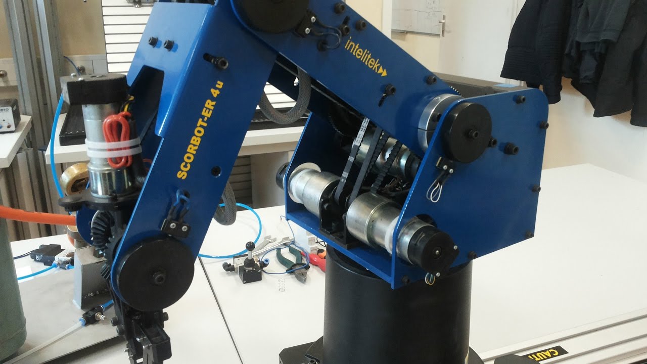 Scorbot-er 4u - mój drugi zaprogramowany robot - zajęcia praktyczne ...