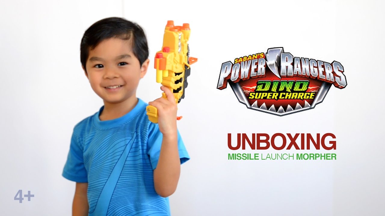 Unboxing - Power Ranger Dino Supercharge Missile Launch Morpher - YouTube