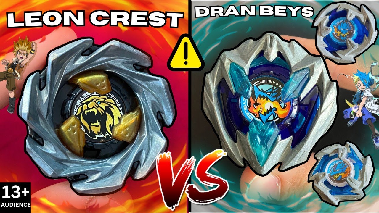 TANK: Leon Crest VS Dran Buster, Dran Sword & Dran Dagger | BEYBLADE X ...
