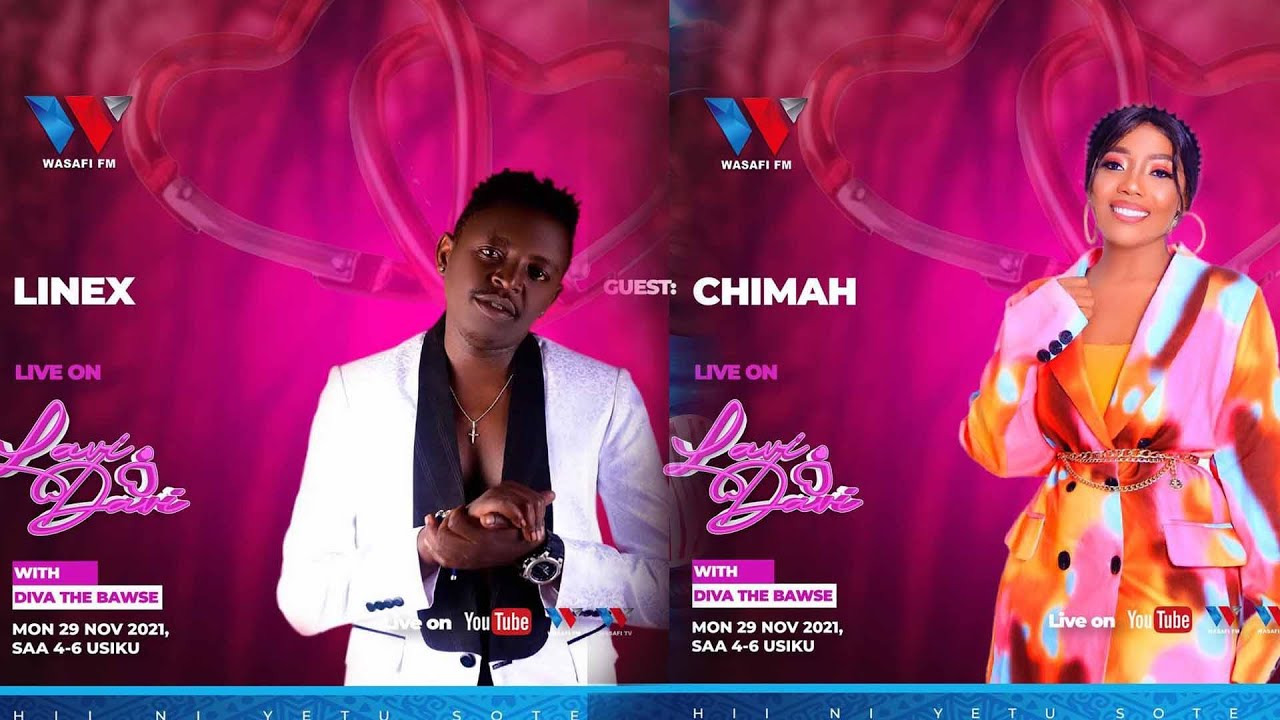 🔴#LIVE: LINEX & CHIMMAH NDANI YA LAVIDAVI YA WASAFI FM - NOV 29, 2021 ...