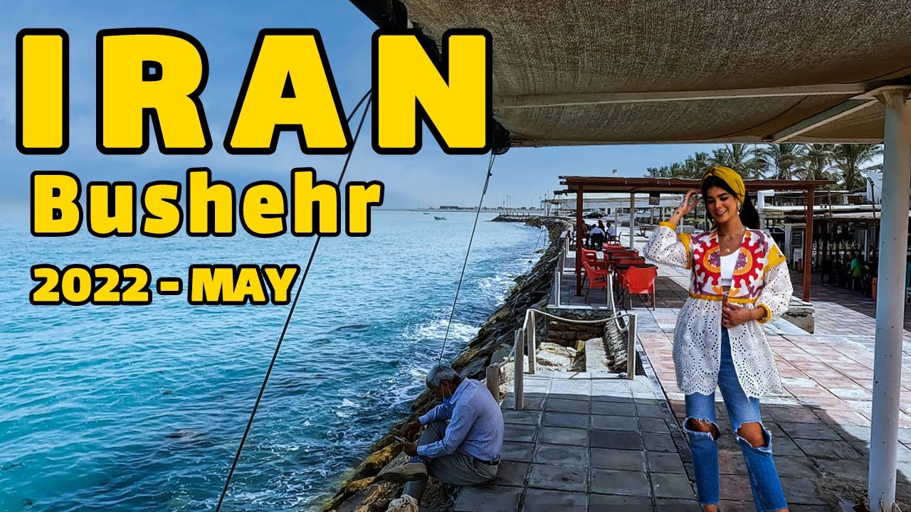 IRAN - BUSHEHR - Beach walking - YouTube