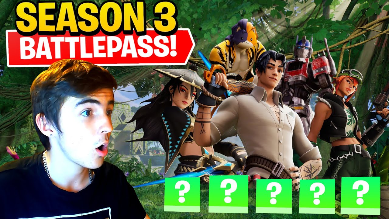 *NEW* SEASON 3 BATTLEPASS (WILD) - YouTube