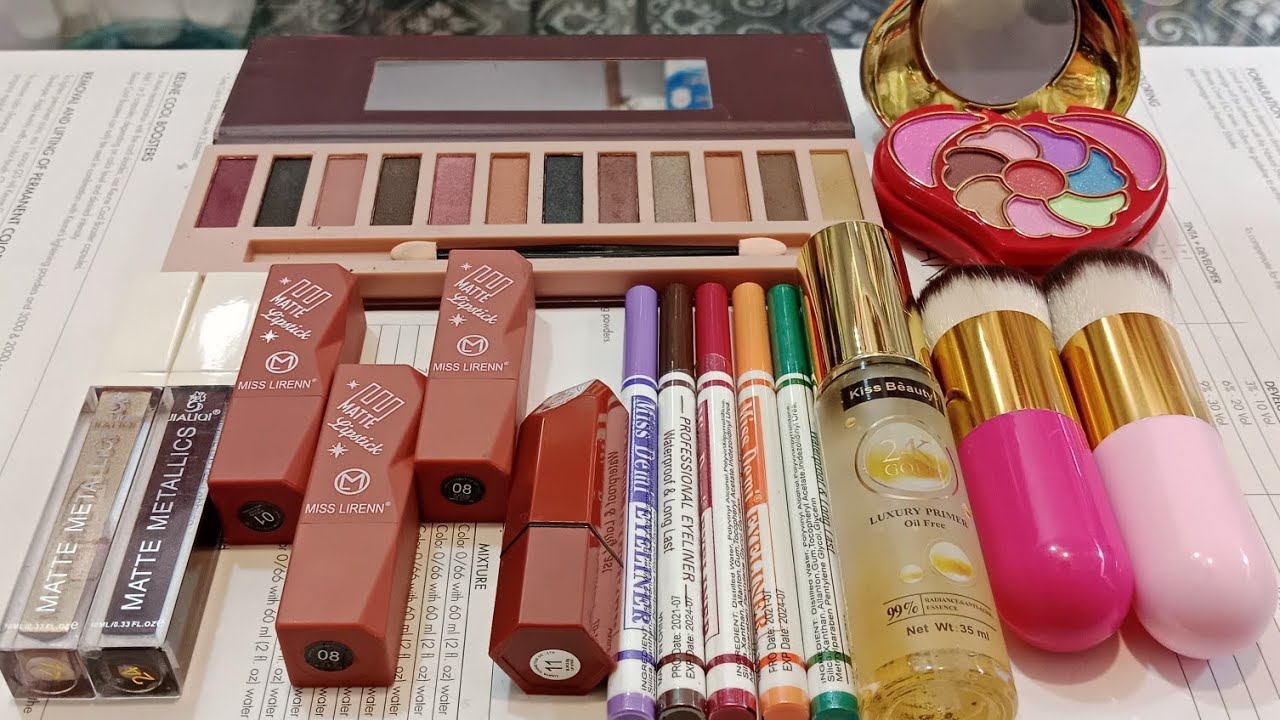 New makeup haul unboxing | makeup box unboxing - YouTube
