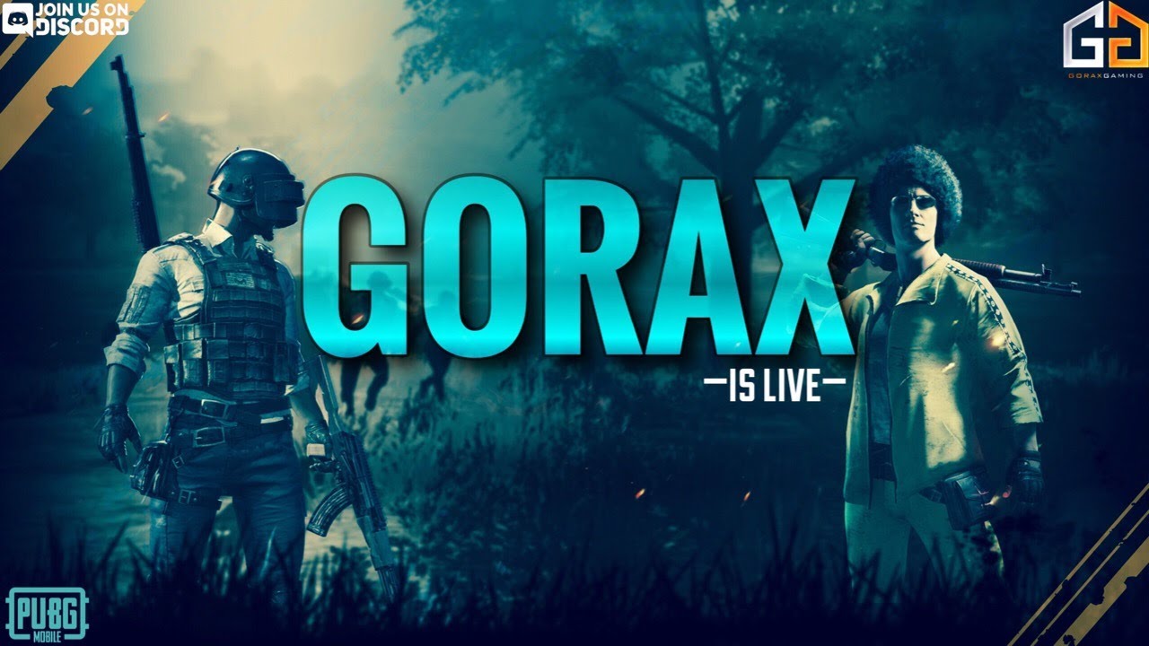 Live with Gorax | TeamFTW | PUBGm | !discord - YouTube