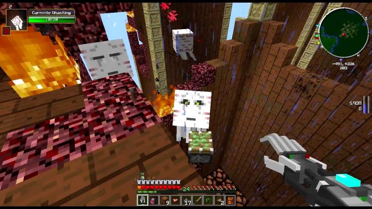 Boss de la Twilight Forest : l'Ur Ghast !!! - YouTube