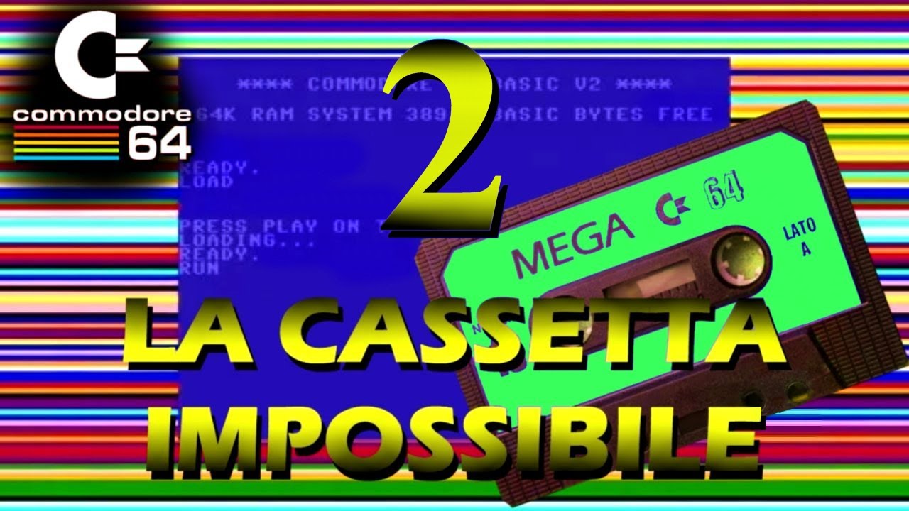 [Edicola C64] MEGA C64 VOL.2 - La Cassetta Impossibile Ritorna con ...
