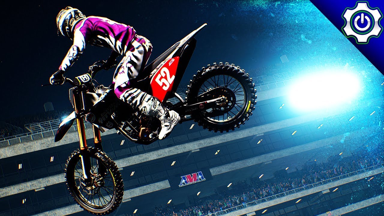 Monster Energy Supercross - Starting One Lap Down! - Career Mode Ep. 3 ...