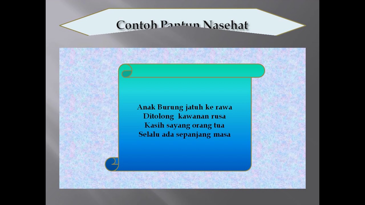 Pantun (Pengertian, Ciri-ciri dan jenisnya) - YouTube