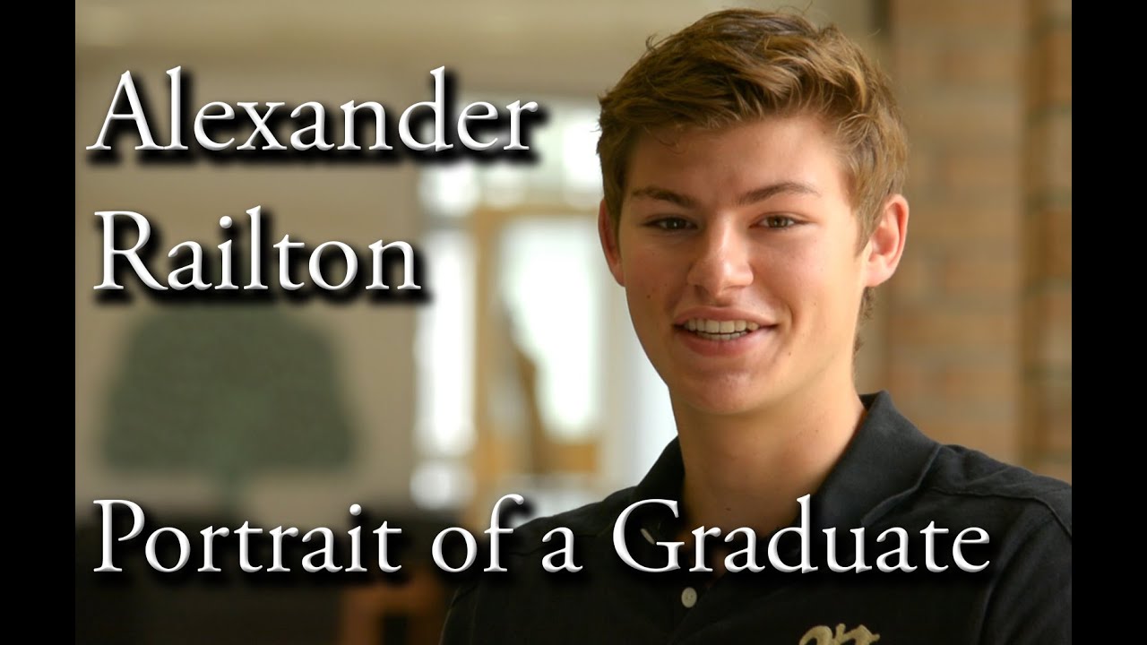 Portrait of a Graduate - Alexander Railton - YouTube