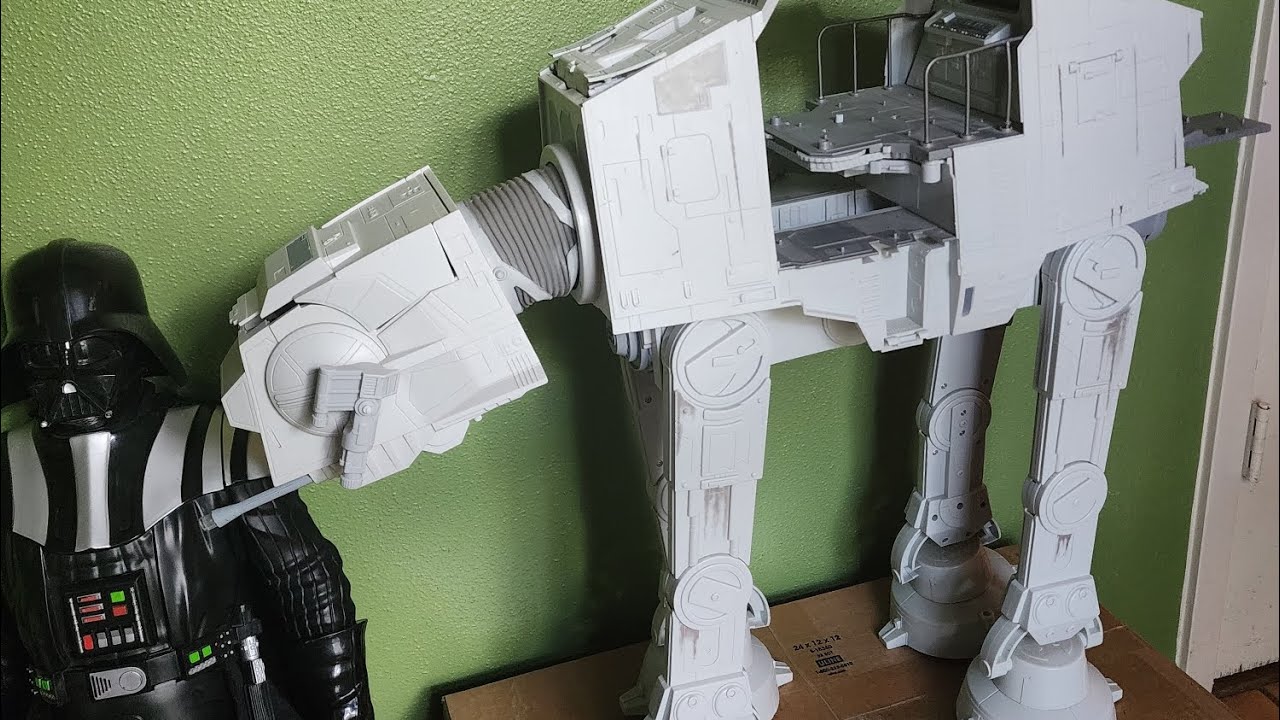 Star Wars Imperial AT-AT Walker 2010 Legacy Hasbro - YouTube