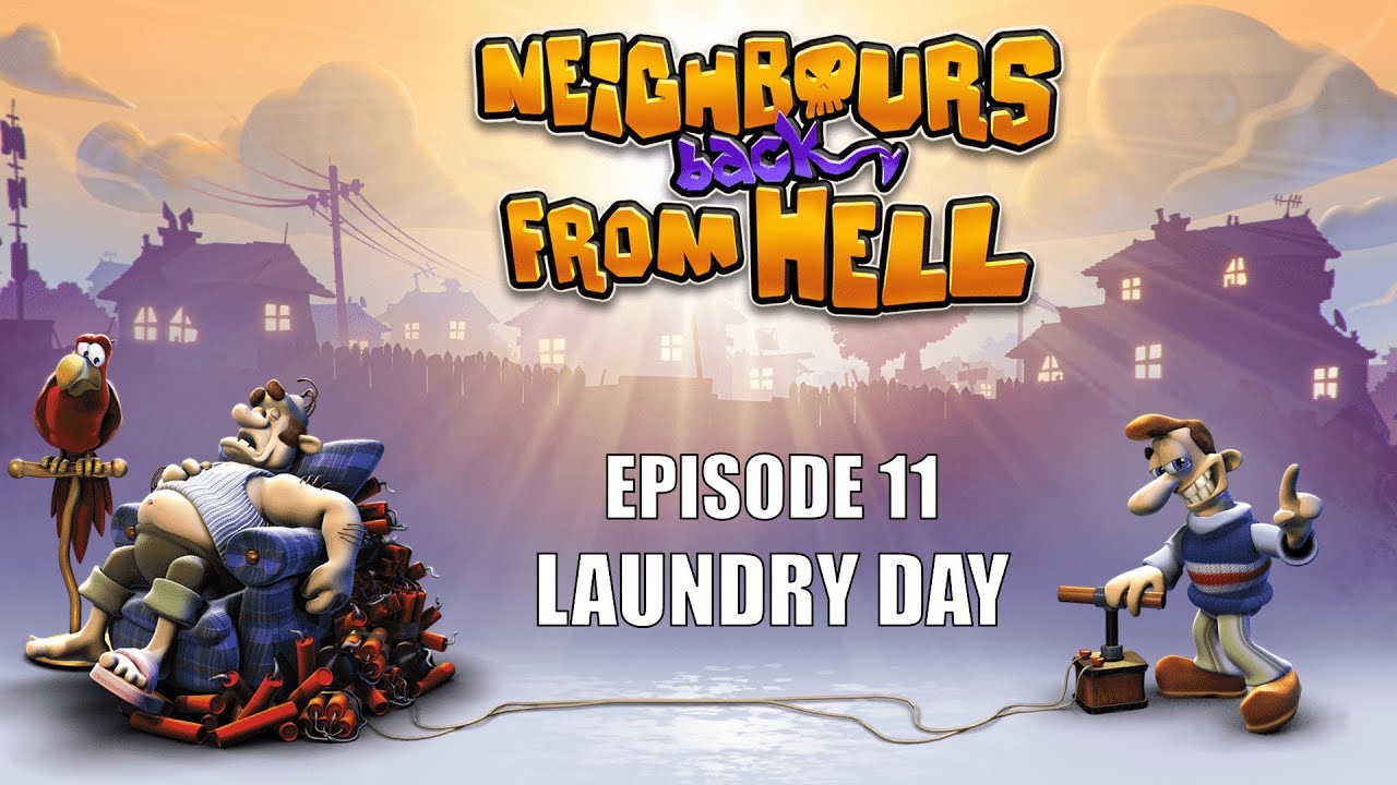 Neighbours Back From Hell - Episode 11 - Laundry Day - YouTube