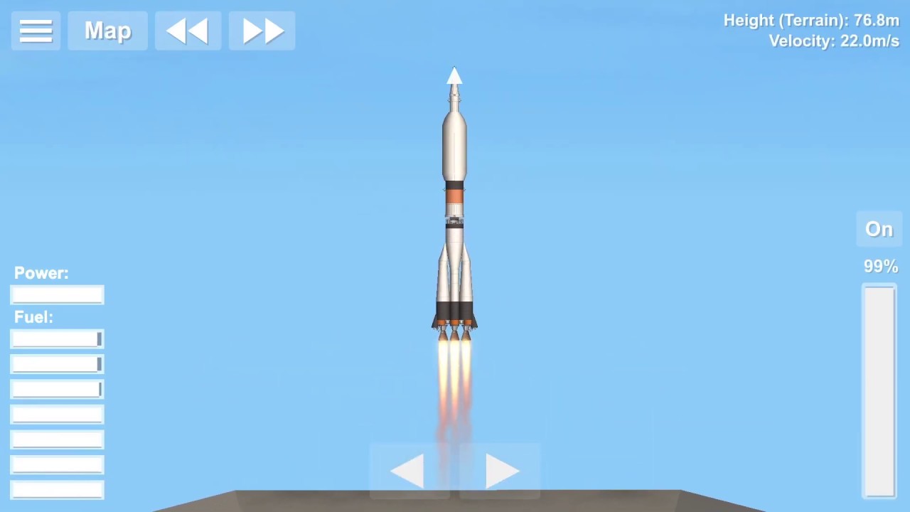 Soyuz Spacecraft in Spaceflight Simulator | SFS | - YouTube