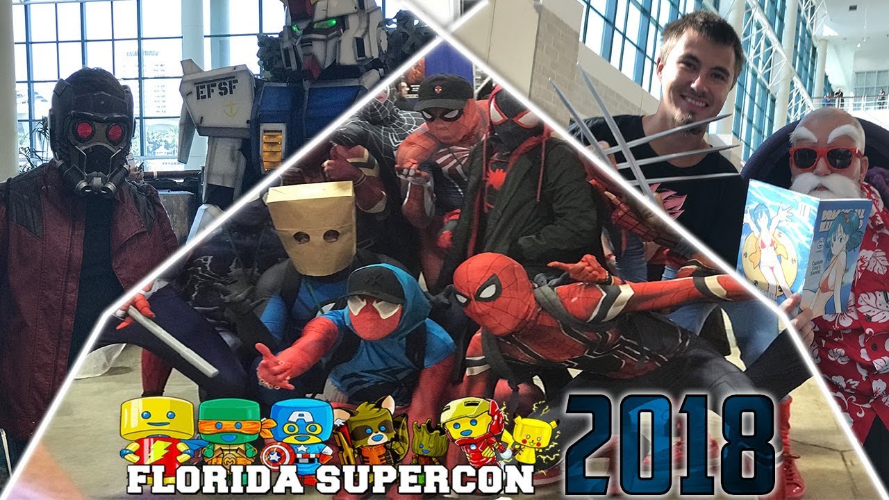 Weekly Vlog #15 | FLORIDA SUPERCON 2018 ADVENTURES!! - YouTube