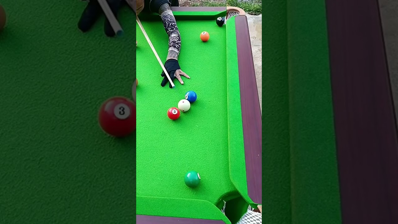 Amazing Trick: Real Pool Trick Shot Super Snooker #shorts - YouTube