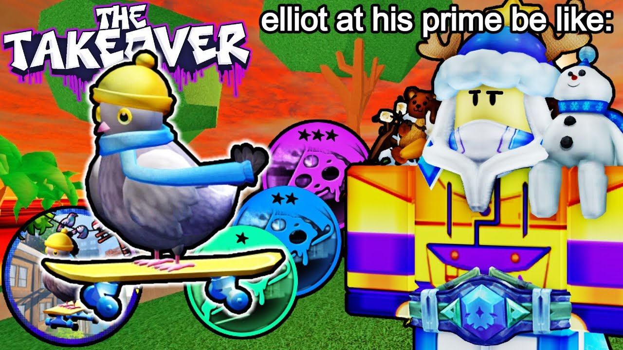 Roblox The Takeover SKATE-PIGEON SIDEKICK (Work at a Pizza Place) - YouTube
