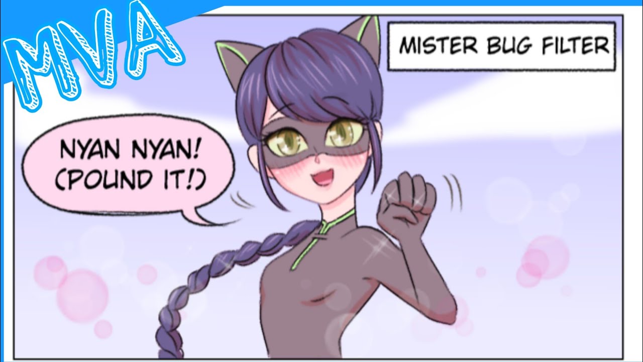 Nyan Nyan~ (Miraculous Ladybug comic dub) - YouTube
