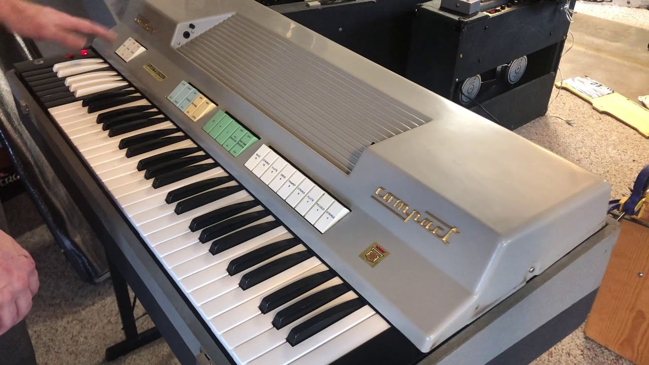 Farfisa compact combo demo - YouTube