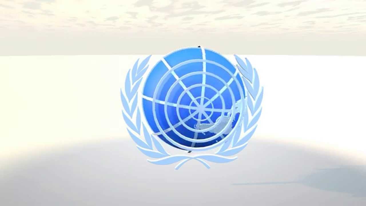 Animated 3D United Nations Logo Project - half done!- - YouTube
