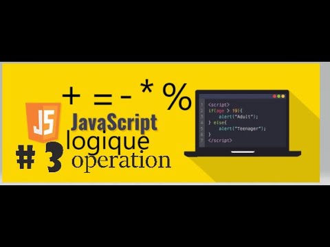 JAVASCRIPT--TUTORIAL (LOGIQUE OPERATION) ----(+/_*%) - YouTube