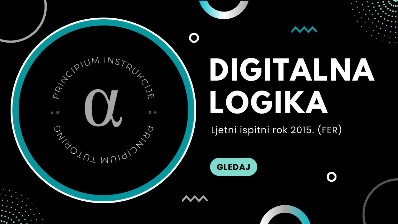 Digitalna logika (FER) - Ljetni ispitni rok 2015. - YouTube