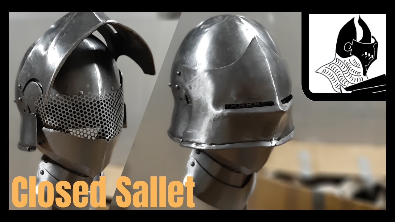 Making a Closed Sallet - Part 4, Kinda - YouTube