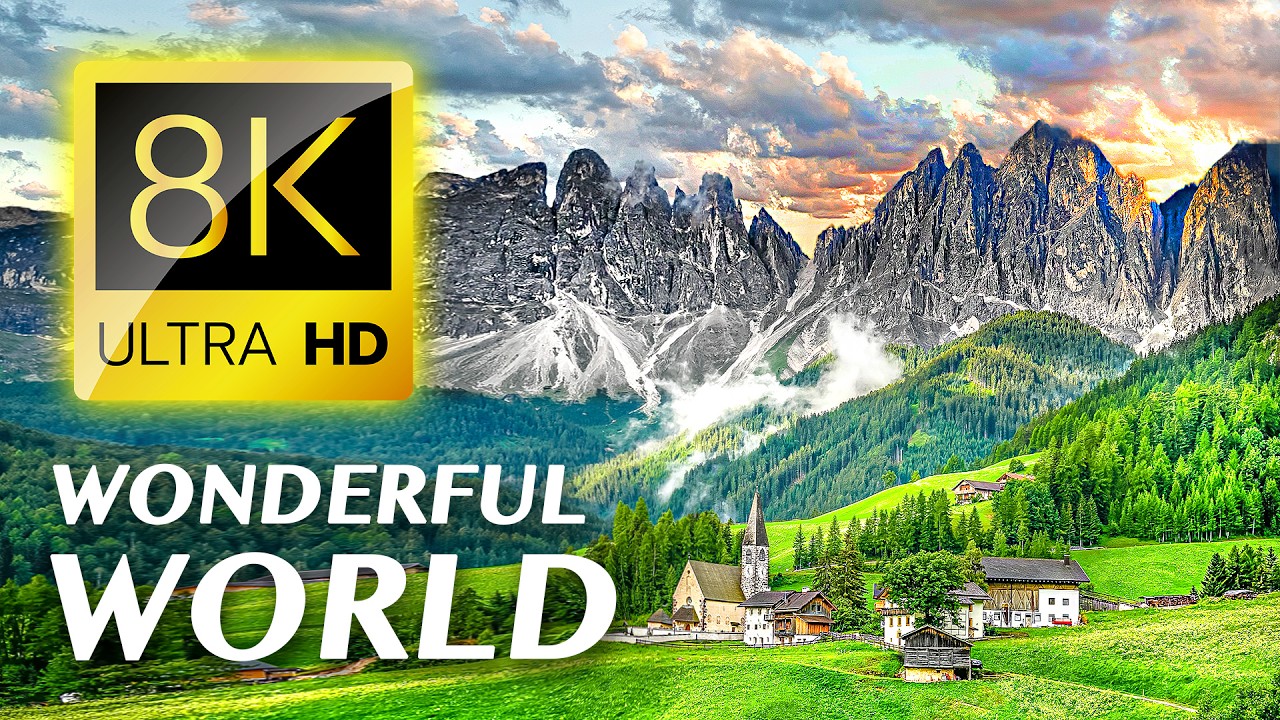 WHAT A WONDERFUL WORLD 8K VIDEO ULTRA HD #8K - YouTube