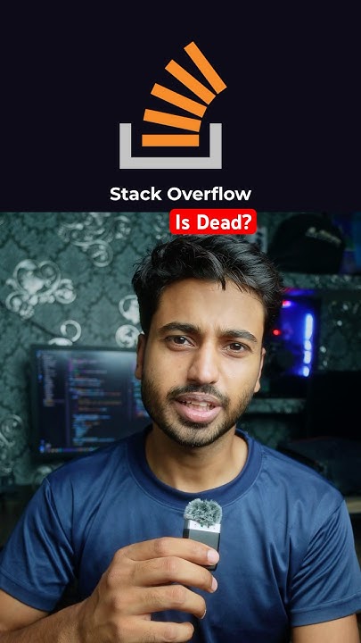 Did ChatGPT kill Stack Overflow? #stackoverflow #bugs #errors #programming #AI #chatgpt #gemini ...