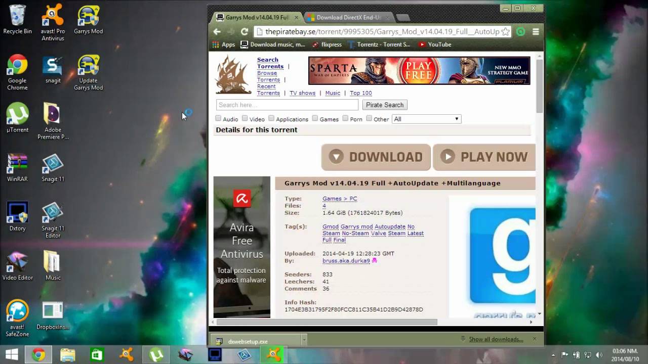 How to get garrys mod free with mp - YouTube