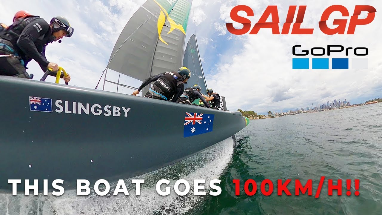 Onboard the INSANE sail boats from ' TENET ' - YouTube