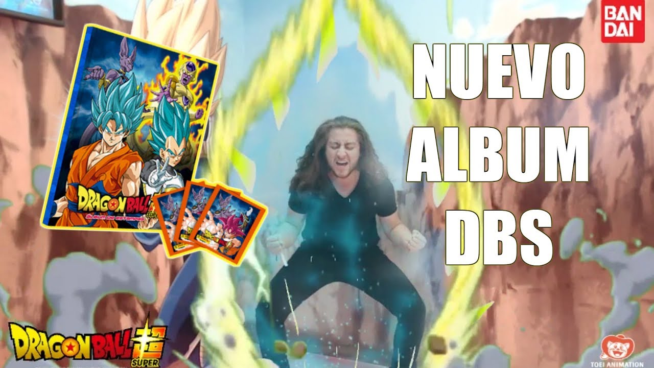 NUEVO ALBUM DE DRAGON BALL SUPER - YouTube