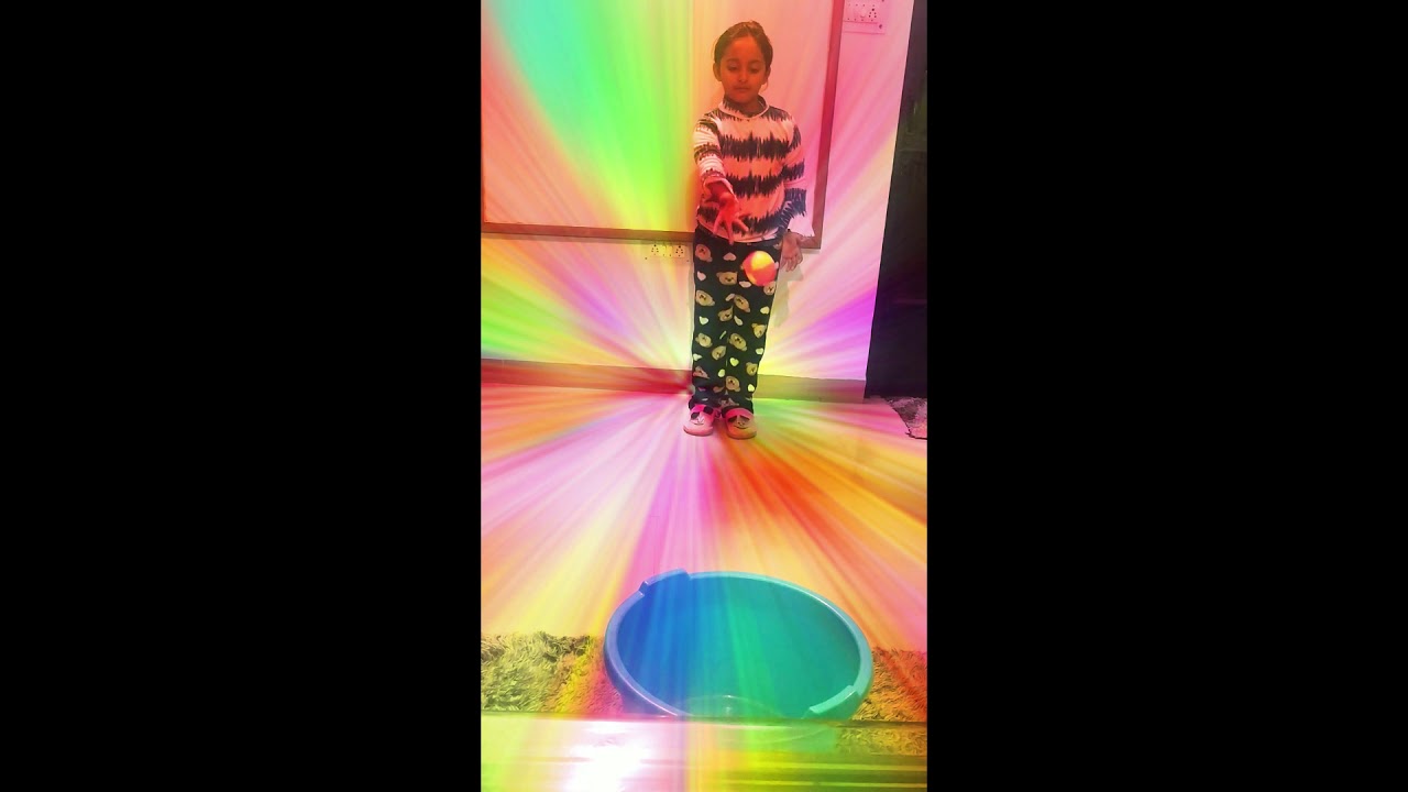 Indoor Ball and bucket Games and Activities for kids - YouTube