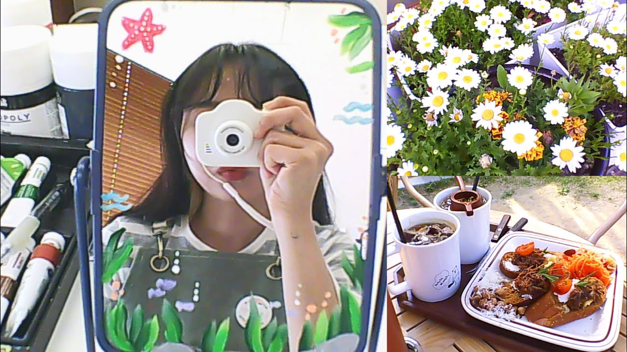 Booie 부이 디지털 카메라로 일상 담기🍀 5월 Y2K 토이카메라 감성 일상 - YouTube