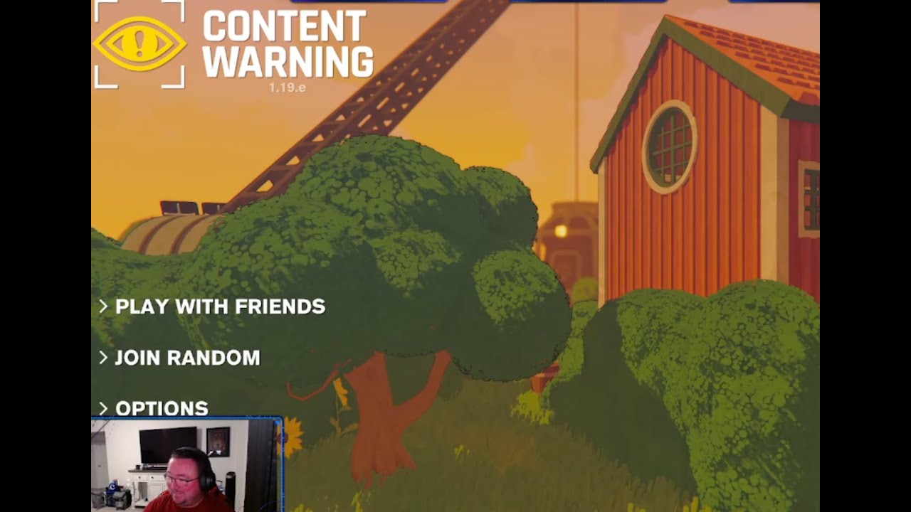 First Live Stream Content Warning with Friends - YouTube