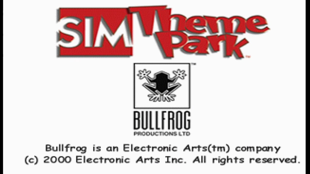 Sim Theme Park - PlayStation - Gameplay - YouTube