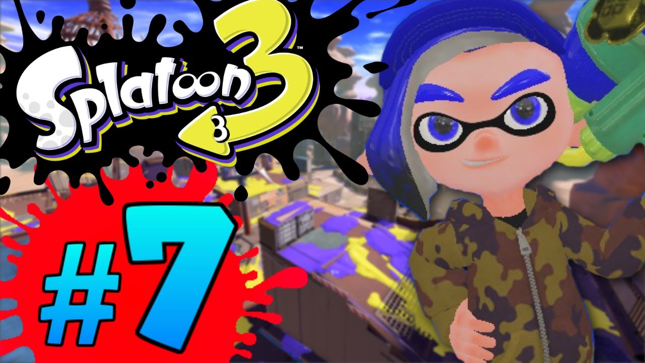 Splatoon 3: Turf War #7 | Splattershot Pro - Shadow The Gamer - YouTube