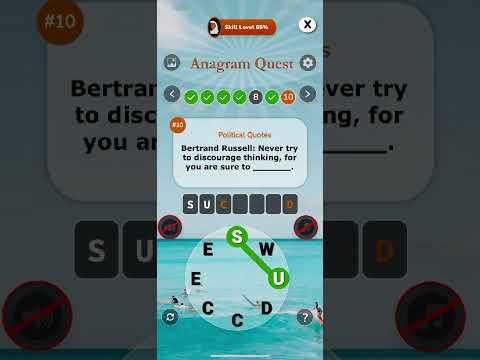 Thursday Anagram Quest and Crossword 18.07.2024 - YouTube