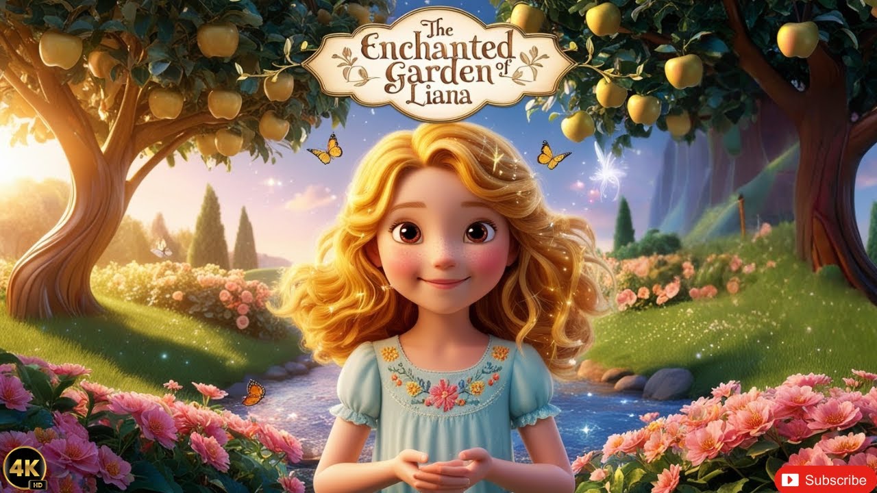 🌸 The Enchanted Garden of Liana | Magical Story for Kids | Fairy Garden ...