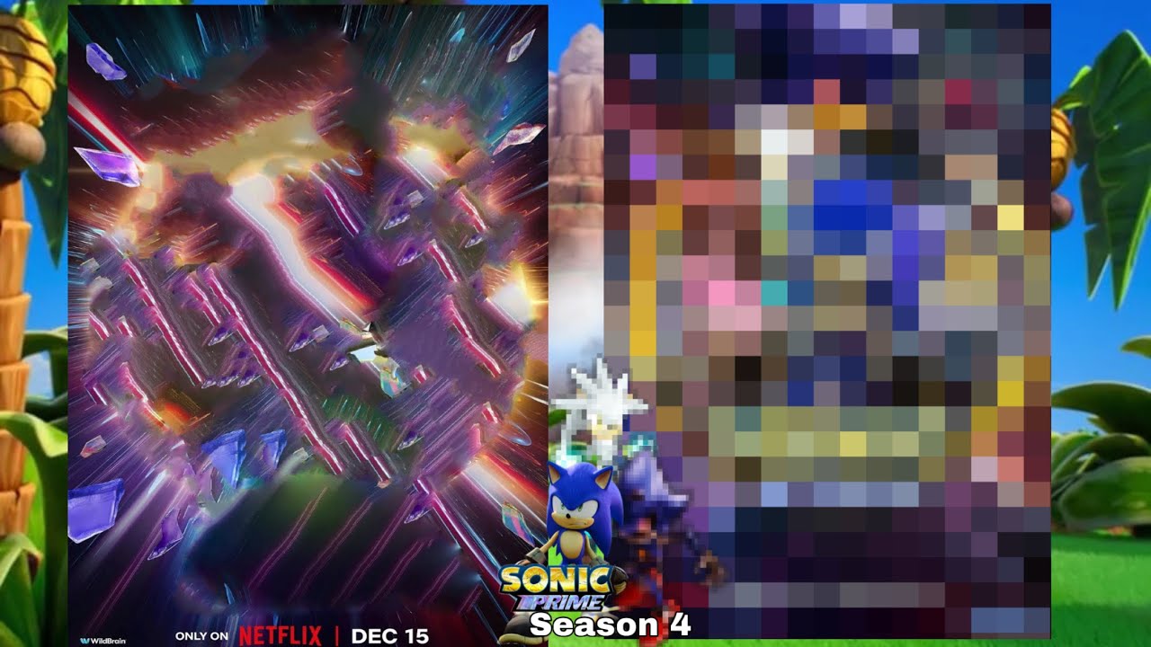 I made a Sonic prime season 4 poster (NEW CHARACTERS ) - YouTube