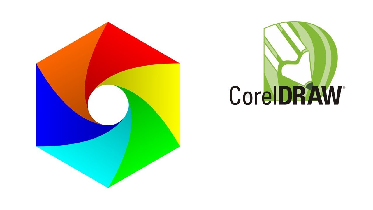 How to make logo in coreldraw in 1 minute - YouTube