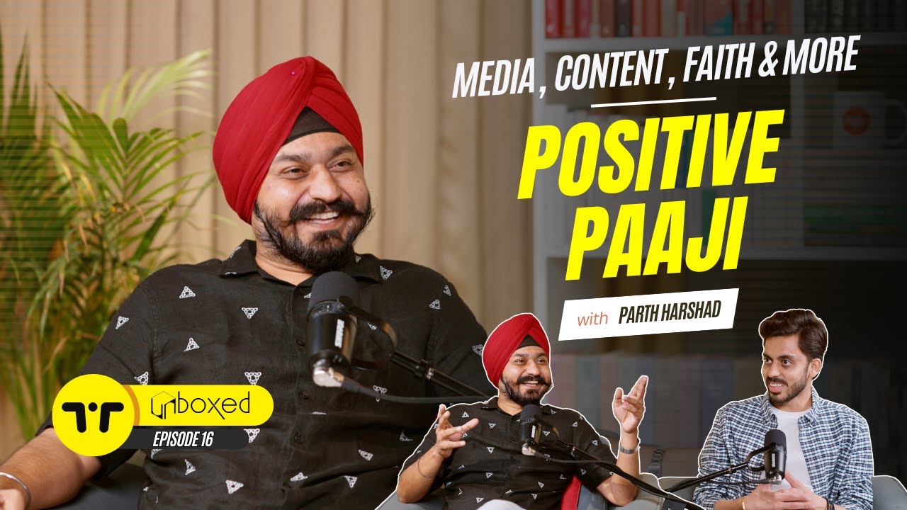 Kuldeepsinh Kaler aka Positive Paaji Unboxed with Parth Harshad | EP16 ...